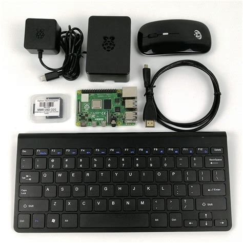 Raspberry Pi B GB Wireless Computer Kit UK Plug