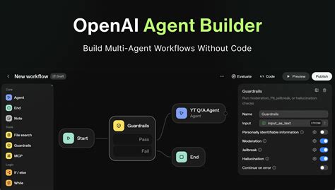 Openai Agent Builder No Code Multi Agent Workflows