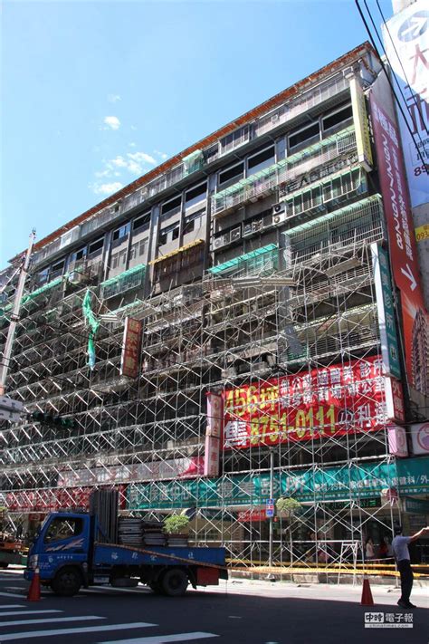 強風吹襲 永和鷹架倒塌 社會 中時