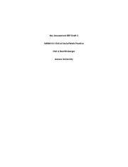 Week 4 EBP Draft 2 Docx Key Assessment EBP Draft 2 SWK6511 Clinical Social Work Practice Mel A