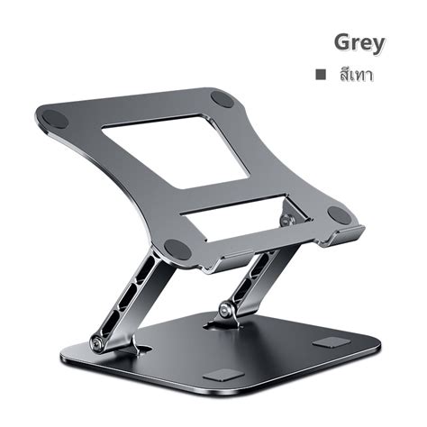 แท่นวางโน๊ตบุ๊ค แท่นพับแบบพกพาแท็บเล็ตแล็ปท็อปฐานขาตั้งเย็นลงสำหรับโน้ตบุ๊ค โน้ตบุ๊คที่ยึด