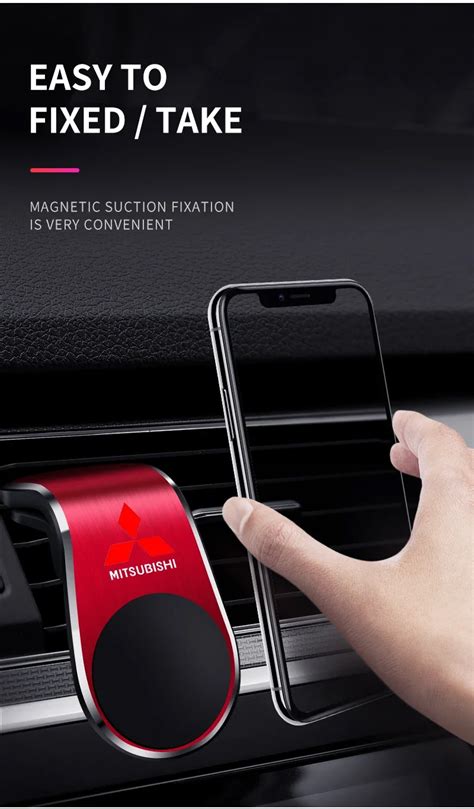 Автомобильный логотип новый мобильный металлический магнитный автомобильный держатель для
