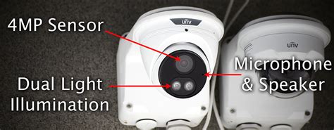 Uniview 4mp Dual Light Turret Camera Review Xlr Security