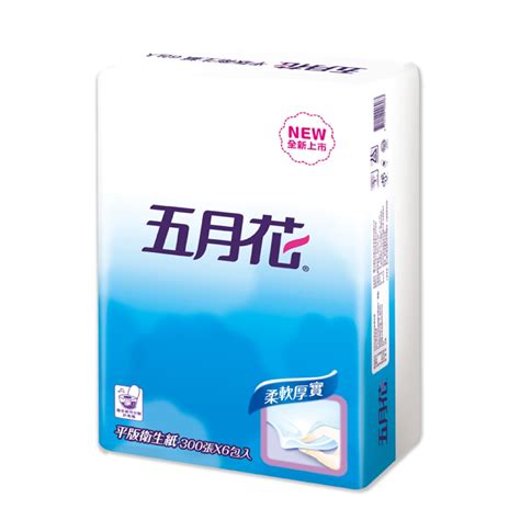 【may Flower 五月花】平版衛生紙300張6包 全聯全電商
