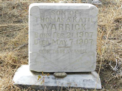 William John Warrick 1907 1907 Find A Grave Memorial