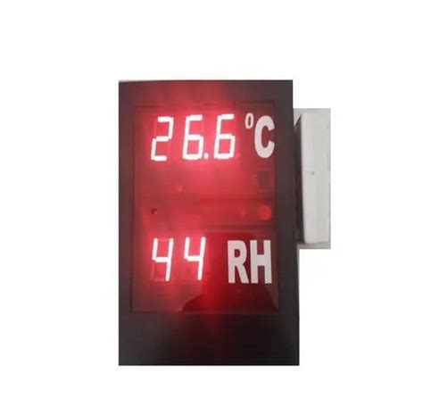 Temperature Display Jumbo Tempearture And Humidity Dispaly Manufacturer From Nashik