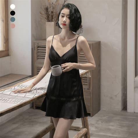 키밍 여자 실크 여름속옷 슬립 잠옷 레이스 러블리 홈플러스 택배배송