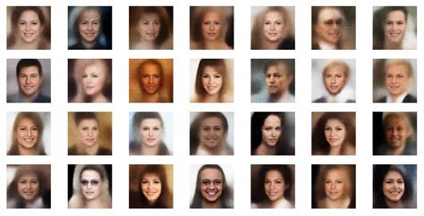 variational autoencoder with tensorflow xi image creation by a vae