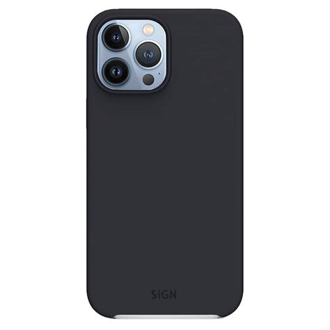 Sign Liquid Silicone Skal Till Iphone 13 Pro Svart