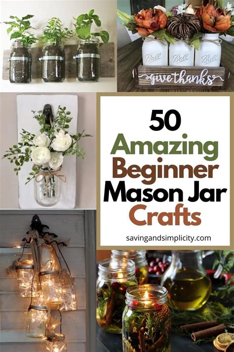 50 Amazing Diy Mason Jar Crafts Artofit