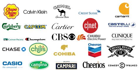 Famous Brand Logos Letter C 哔哩哔哩
