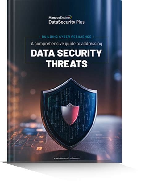Building Cyber Resilience A Comprehensive Guide To Addressing Data Security Threats