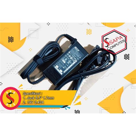 Jual Adaptor Charger Acer V A Shopee Indonesia