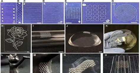 Flexible Circuits Are Printed On Curved Surfaces Ranging From Contact Lenses To Latex Gloves