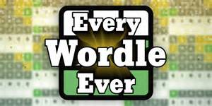 Wordle History Todays Answer And All Past Words