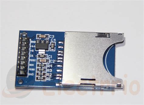 EL MODULO LECTOR TARJETA SD CARD