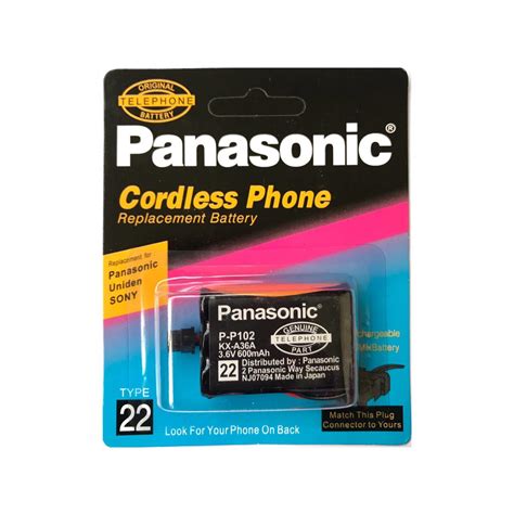 قیمت و خرید باتری تلفن بی سیم پاناسونیک مدل P-P102 | کالندز