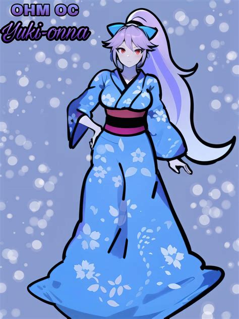 New Yokai Oc Yuki Onna By Otakuharemmaster On Deviantart