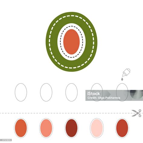 모양과 기하학적 인물을 알아봅니다 운동 기술을 연습하기위한 유치원 또는 유치원 워크 시트 빛에서 어두운 또는 그 반대의 경우도