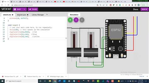 Esp32 Rgb Led And Slide Potentiometer Youtube