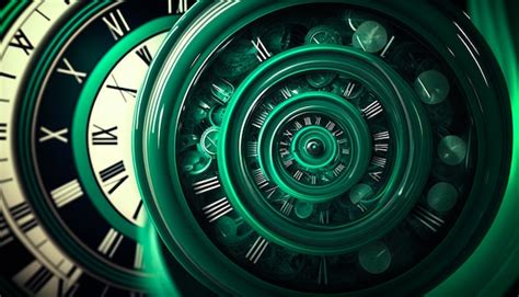 Premium Ai Image Chrono Portals Time Travel Through Strange Clock