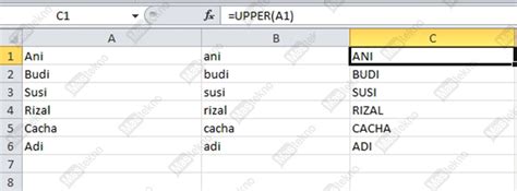 22 Rumus Microsoft Excel Lengkap Fungsi And Contoh