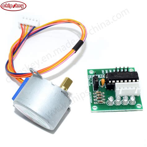 28byj 48 28byj48 Dc 5v 4 Phase 5 Wire Stepper Motor With Uln2003 Driver Board Uln2003 And 5v