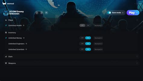 XCOM Enemy Unknown Cheats Trainers For PC WeMod XCOM Enemy Unknown Cheats Trainers For PC WeMod