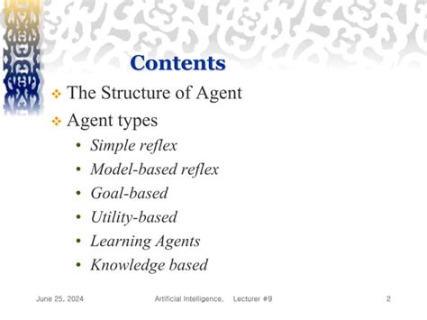 Artificial Intelligence Lecture Slide 09 Ppt