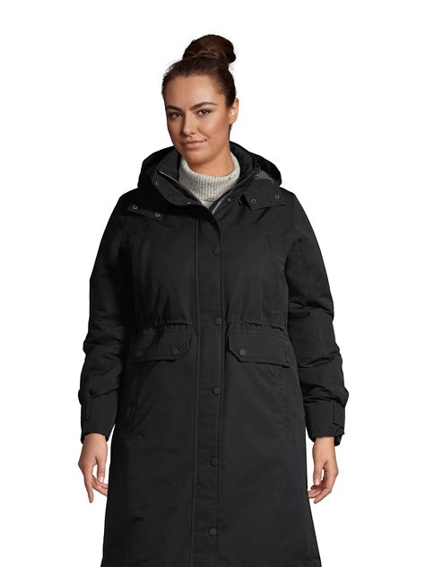 Lands End Womens Plus Size Expedition Waterproof Winter Maxi Down Coat