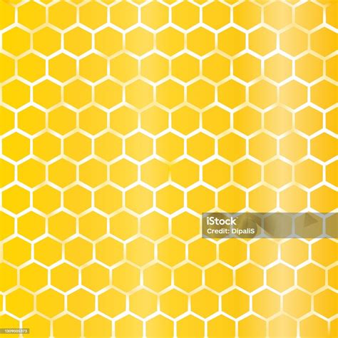 Hexagonal Honeycomb Pattern Background Stock Illustration Download Image Now Abstract Art