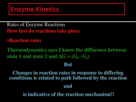 PPT ENZYME KINETICS PowerPoint Presentation Free Download ID