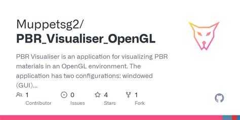 Github Muppetsg Pbr Visualiser Opengl Pbr Visualiser Is An Application For Visualizing Pbr