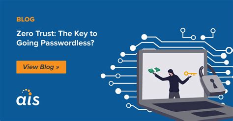 Zero Trust The Key To Going Passwordless Applied Information Sciences