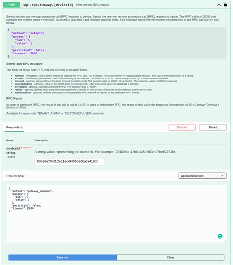 Bug Timeout Fields Added In Server Side Rpc Do Not Reach Thingsboard