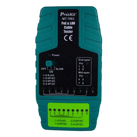 Eclipse Mt 7063 Poe And Lan Cable Tester Kiesub Electronics Las Vegas