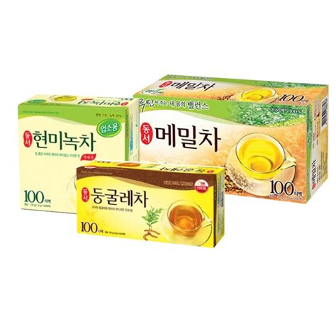 동서 녹차티백 업소용 100t 메밀차 둥굴레티백 티몬