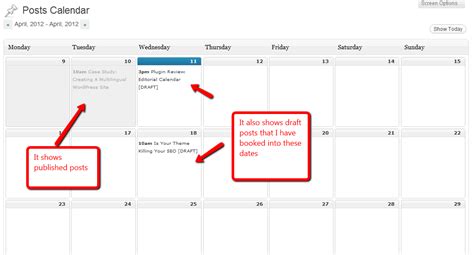 Wordpress Editorial Calendar Plugin Review