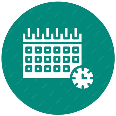 Premium Vector Calander Vector Icon Design Illustration