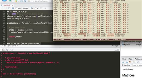r why does caret predict use parallel processing with xgbtree only