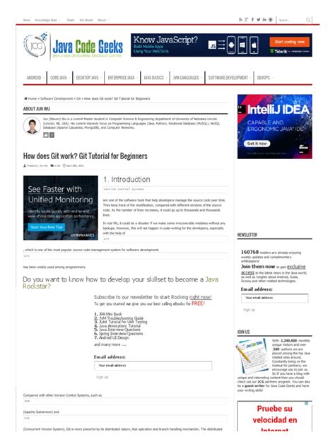 How Does Git Work Git Tutorial For Beginners Pdf Computer File Java Programming Language