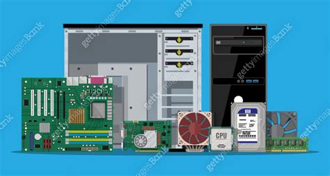 Assembling Pc Personal Computer Hardware 이미지 1045812474 일러스트 무료 일러스트 게티이미지뱅크