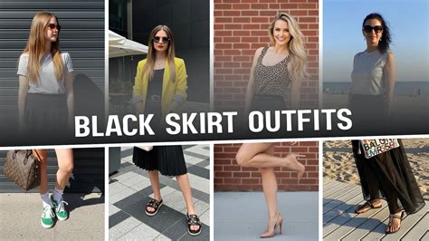 26 Black Skirt Outfits That Prove This Staple Never Goes Out Of Style