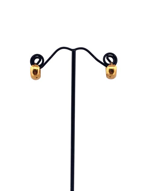 22k Gold Designer Hoop Earrings Ashok Jewellers Canada