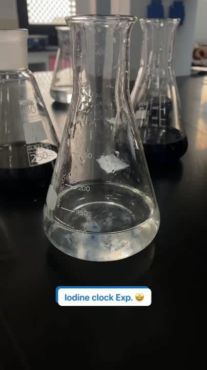 How Iodine Clock Is Measured In Kinetic Chemistry Wejdan Al Mutairi