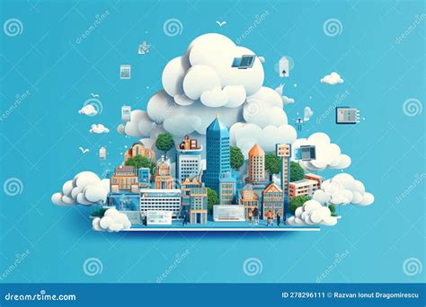The Power Of Cloud Computing Interconnected Network Of Virtual Clouds Where Data Flows