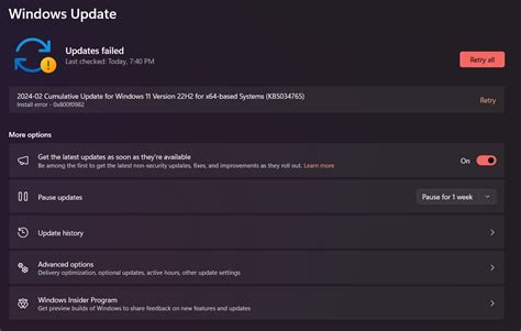 Getting Error 0x800f0982 While Trying To Install Windows Update