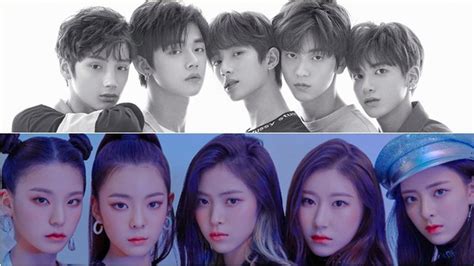 TXT ITZY Sepasang Grup Rookie Fenomenal Di Jagat K Pop Entertainment Fimela Com