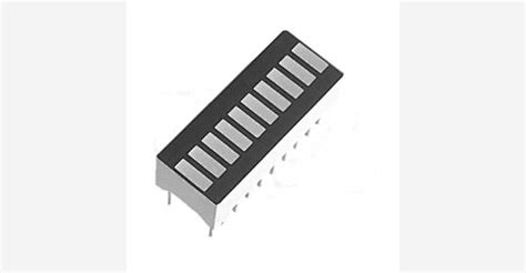10 Segment Bi Color Led Bar Graph Display Bi Color