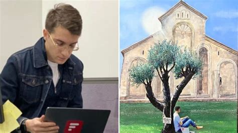 „დედამიწაზე გელოდებით სვეტიცხოველში “ ნიკო კვარაცხელიას მორიგი ნახატი შეიქმნა იზა ომაძის